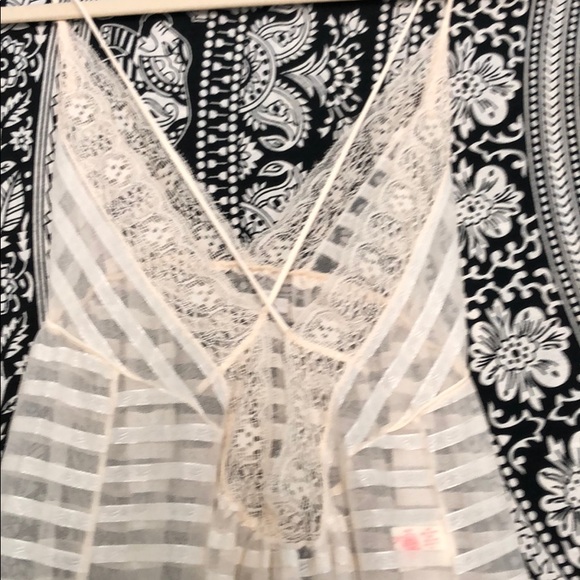 LILLY OF FRANCE | Intimates & Sleepwear | Vintage Ivory Sheer Ribbon ...